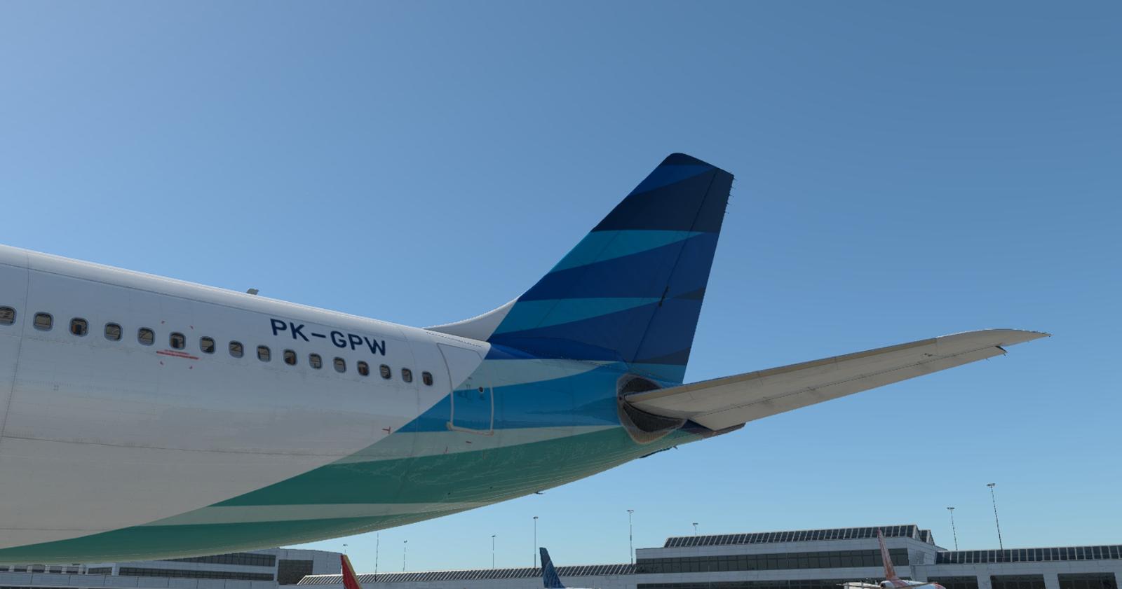 Garuda Indonesia PK-GPW for Default Laminar A330-300 XP12 - Aircraft ...