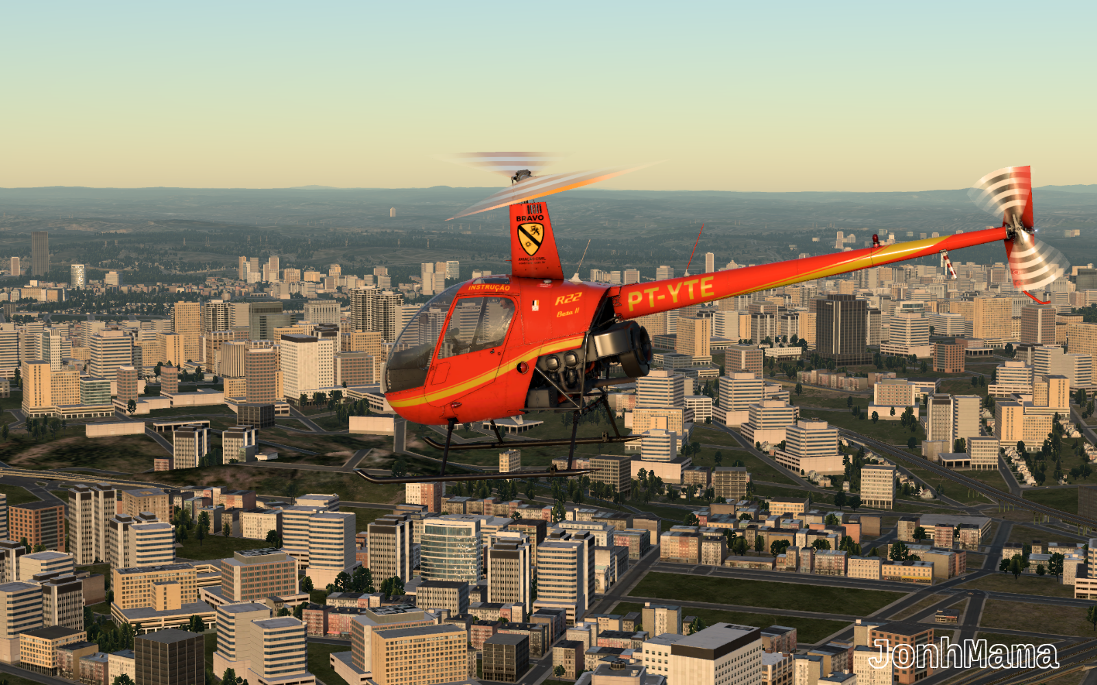 Default Robinson R22 - Bravo Aviação Civil Package - Aircraft Skins ...
