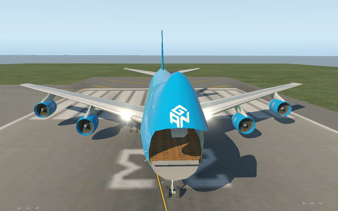 If Gancube had an airplane XP11 - Aircraft Skins - Liveries - X-Plane ...
