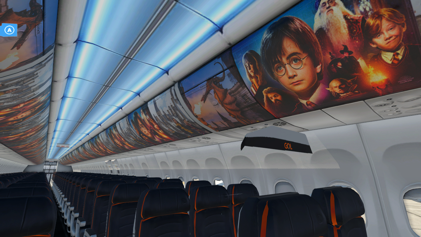 737-MAX8 GOL Harry Potter - Aircraft Skins - Liveries - X-Plane.Org Forum