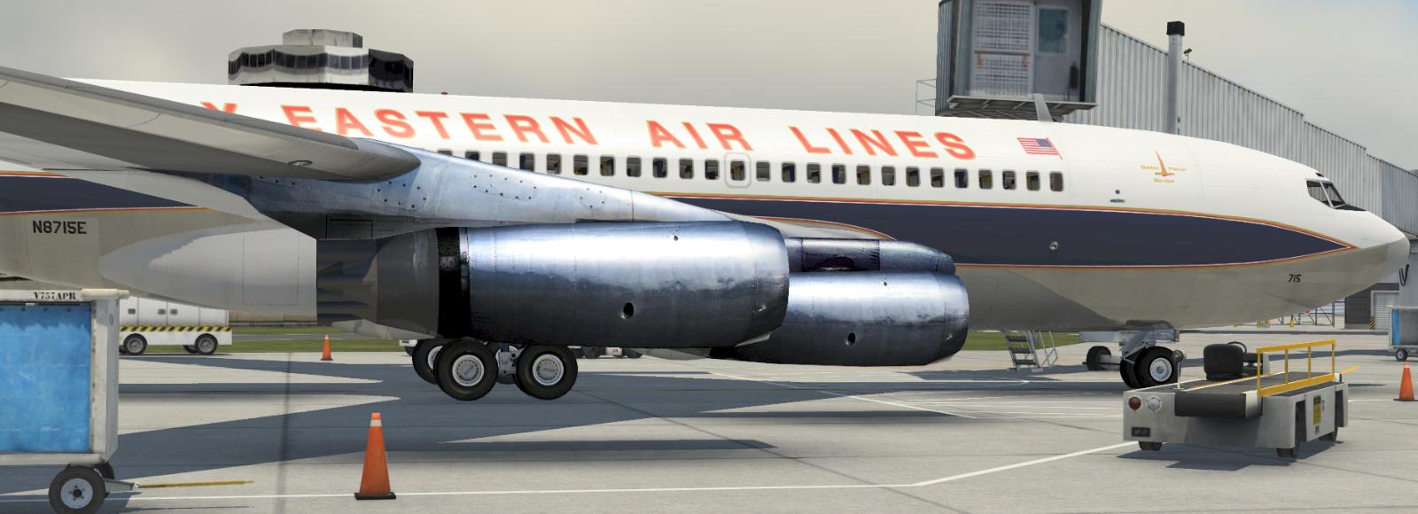 B720 Texture Upgrades: Wheels and Engines - Aircraft Skins - Liveries ...