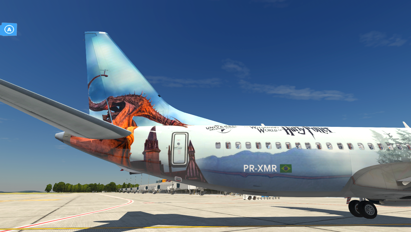 737-MAX8 GOL Harry Potter - Aircraft Skins - Liveries - X-Plane.Org Forum