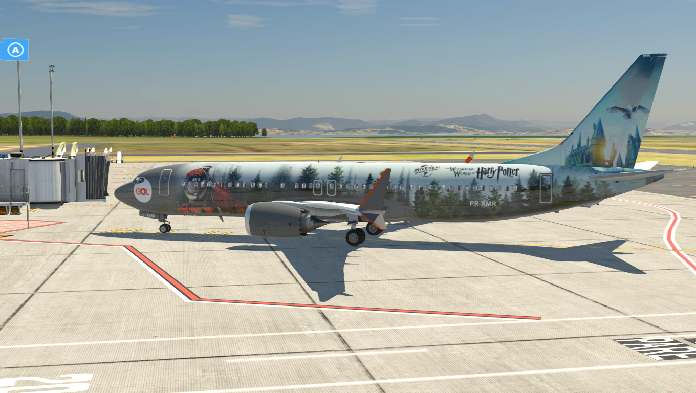 737-MAX8 GOL Harry Potter - Aircraft Skins - Liveries - X-Plane.Org Forum
