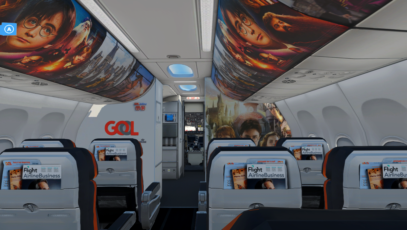 737-MAX8 GOL Harry Potter - Aircraft Skins - Liveries - X-Plane.Org Forum