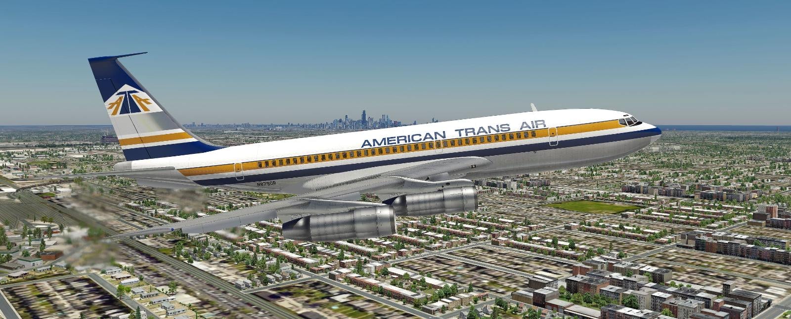 American Trans Air (ATA) - N8790R for Shenshee Boeing 720B - Aircraft ...