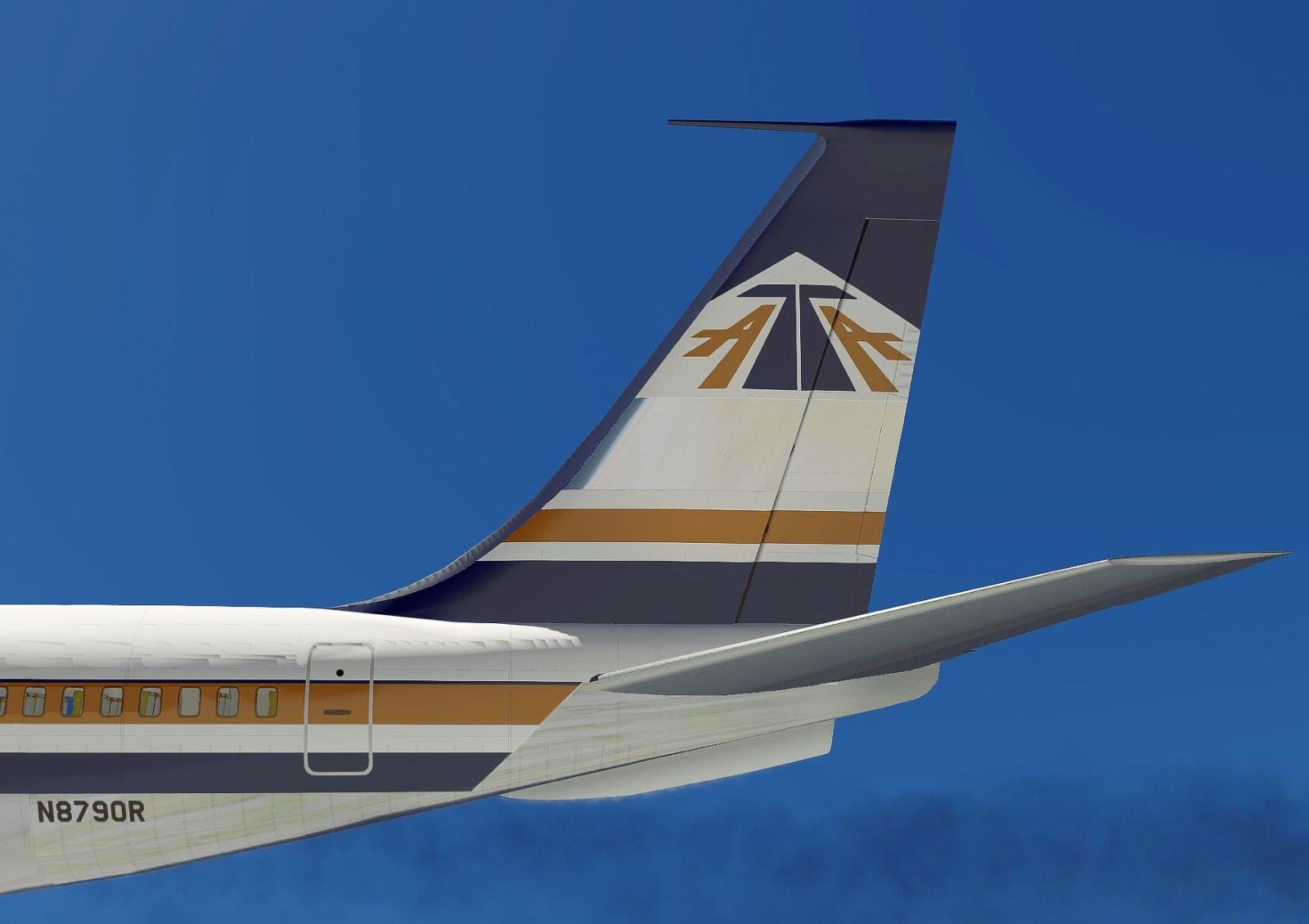 American Trans Air (ATA) - N8790R for Shenshee Boeing 720B - Aircraft ...