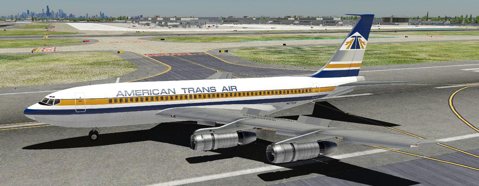American Trans Air (ATA) - N8790R for Shenshee Boeing 720B - Aircraft ...