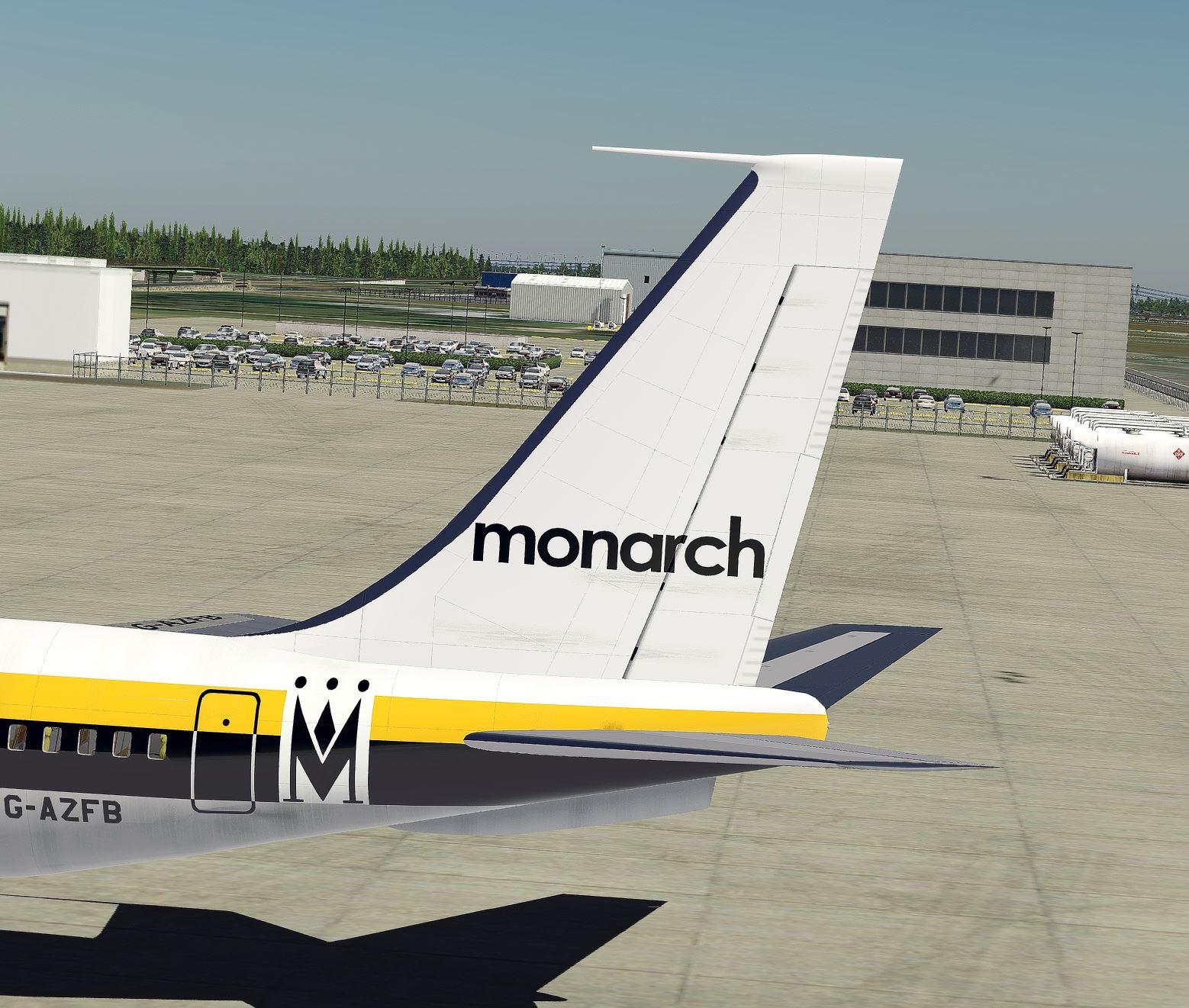 Monarch Airlines - G-AZFB for Shenshee Boeing 720 B - Aircraft Skins ...