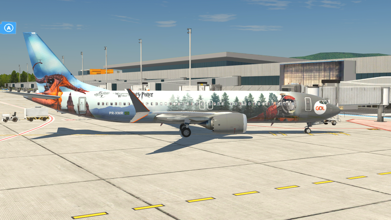 737-MAX8 GOL Harry Potter - Aircraft Skins - Liveries - X-Plane.Org Forum