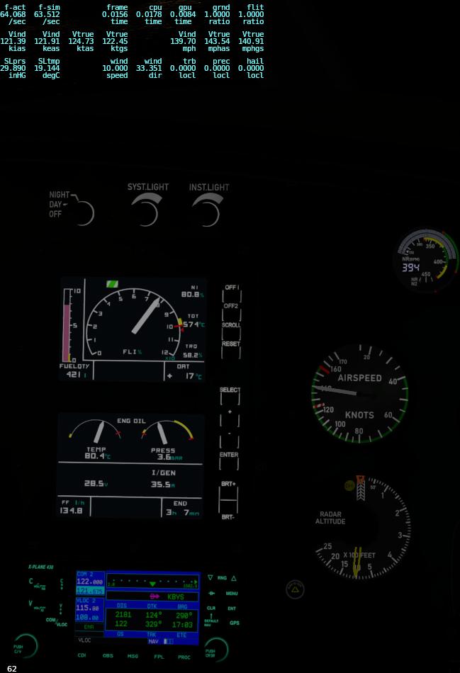 Airspeed Indicator displaying MPH - CowanSim H125 / AS350 - X-Plane.Org ...