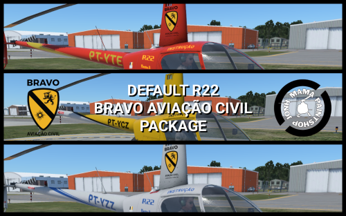 Default Robinson R22 - Bravo Aviação Civil Package - Aircraft Skins ...