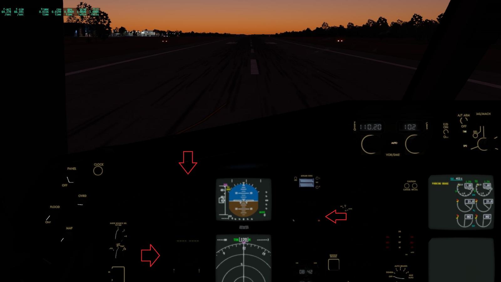 Panel lt switch does not illuminate forward and center instruments ...