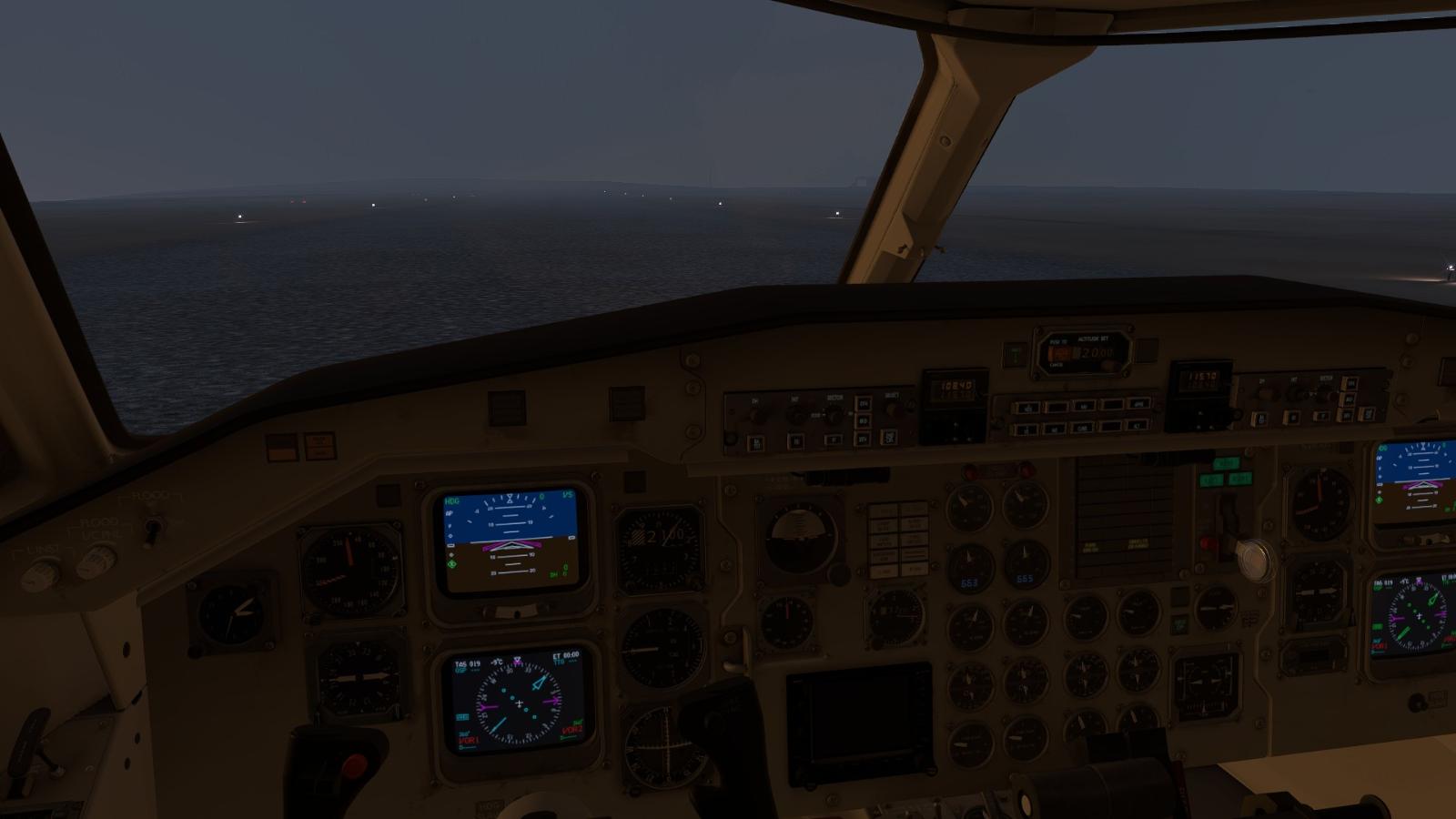 unrealistic turbulence, flight model feels jerky and flickering blurry ...