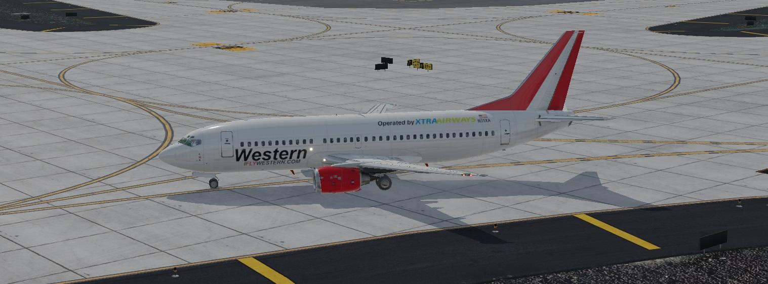 IXEG 737-300 Western Airlines 2007 - Aircraft Skins - Liveries - X ...