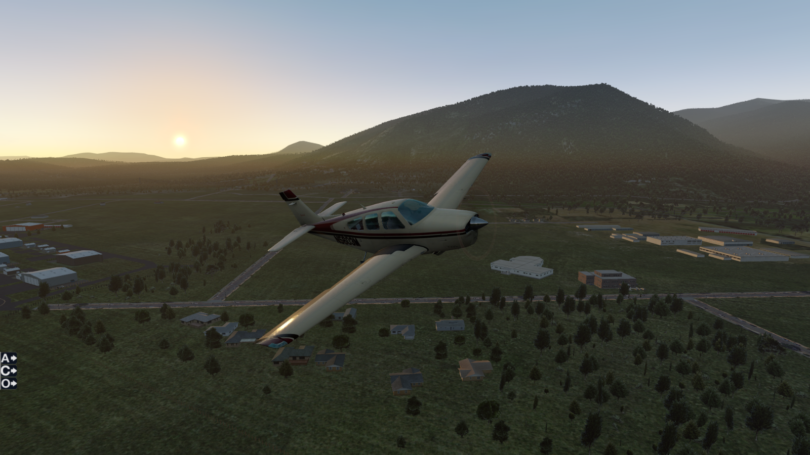 Carenado Beechcraft Bonanza F33A N5603M livery - Carenado Paints - X ...