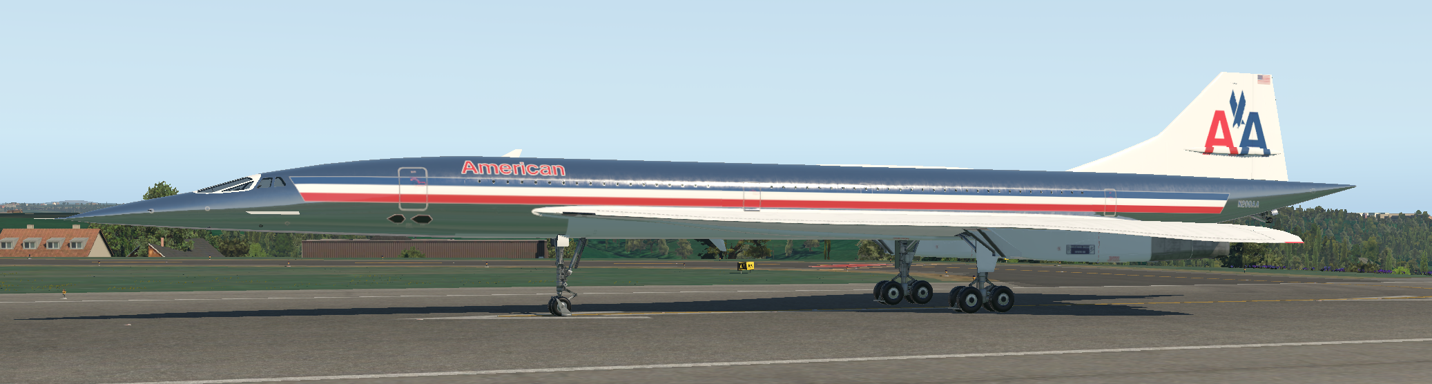 Colimata Concorde American Airlines 90's Livery - Concorde by Colimata ...