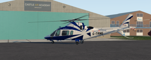 G-TRNG Castle Air Livery for X-Rotors AW109 V1.06+ - Aircraft Skins ...