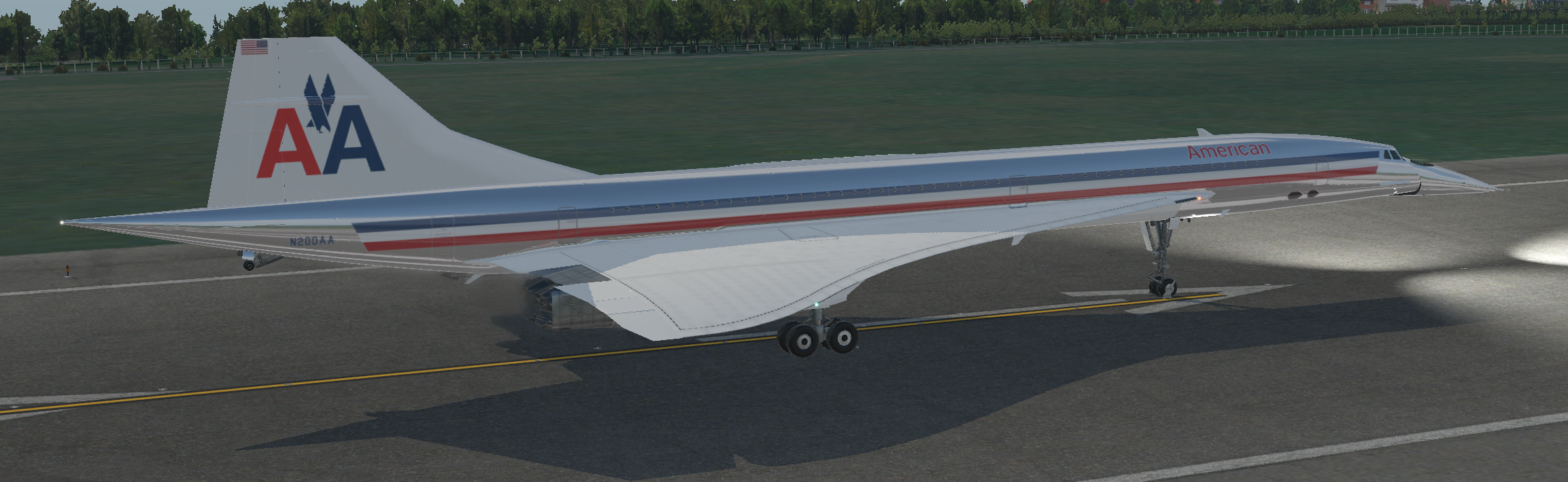 Colimata Concorde American Airlines 90's Livery - Concorde by Colimata ...