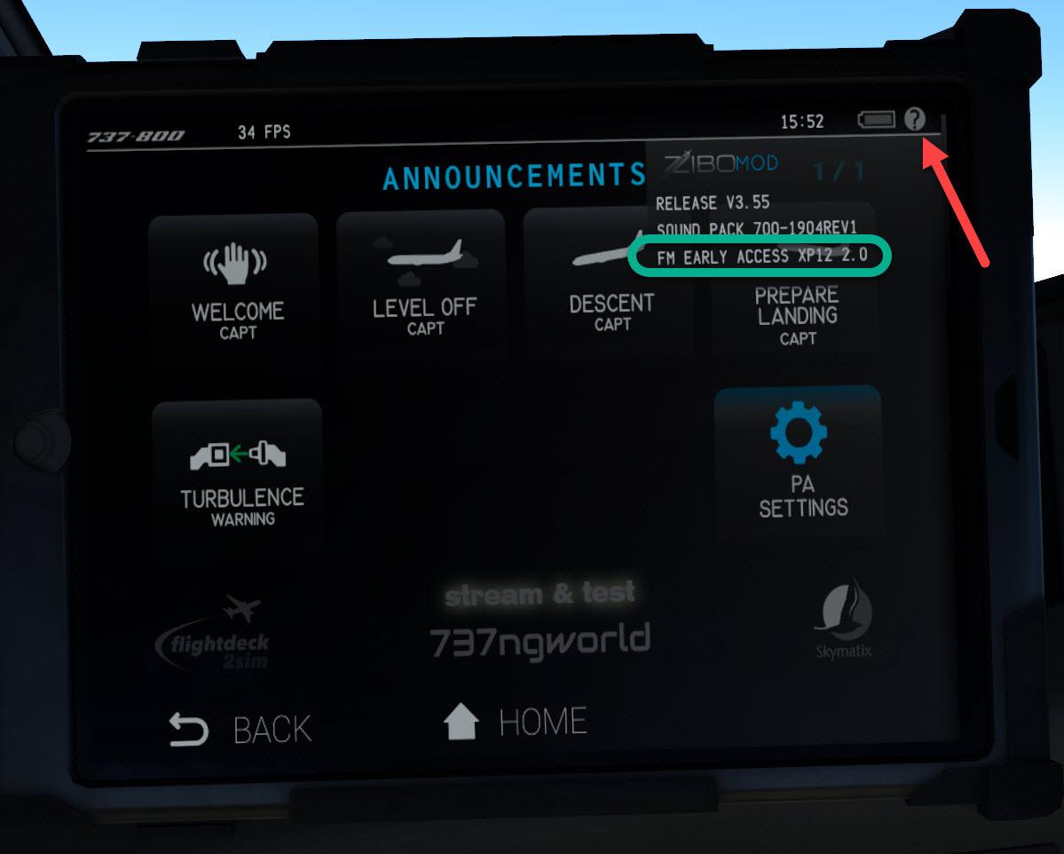 How to find the current version of Zibo B737-800 and how to update it ...