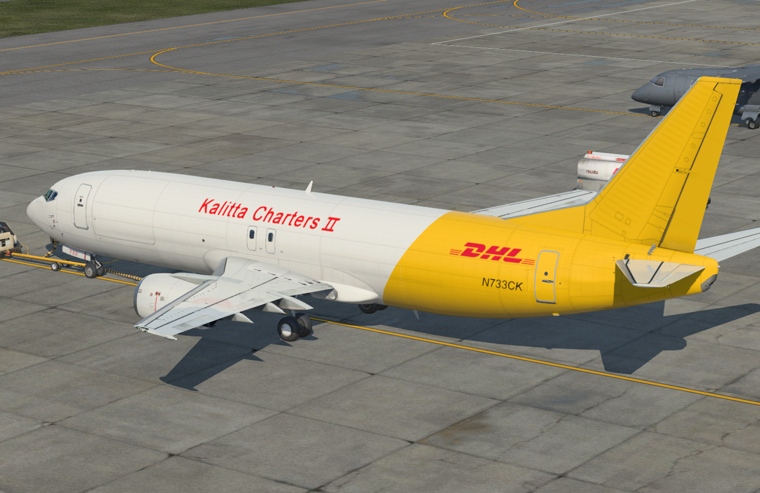 Kalitta Charter II Boeing 737-400 N405CK / N733CK for IXEG 737 RG Mod ...
