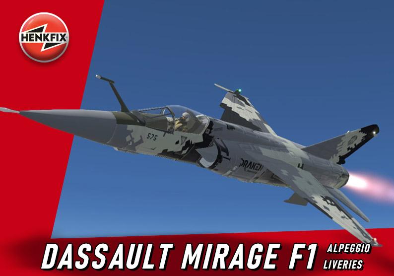 Planes Dassault Mirage F1
