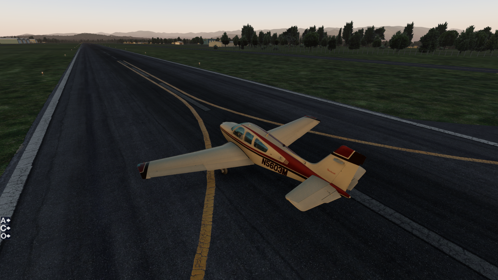 Carenado Beechcraft Bonanza F33A N5603M livery - Carenado Paints - X ...