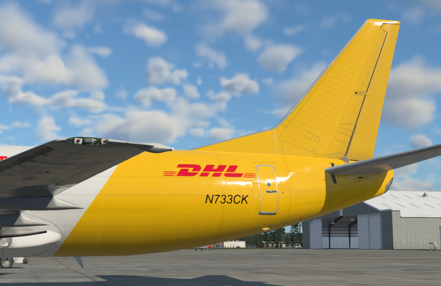 Kalitta Charter II Boeing 737-400 N405CK / N733CK for IXEG 737 RG Mod ...