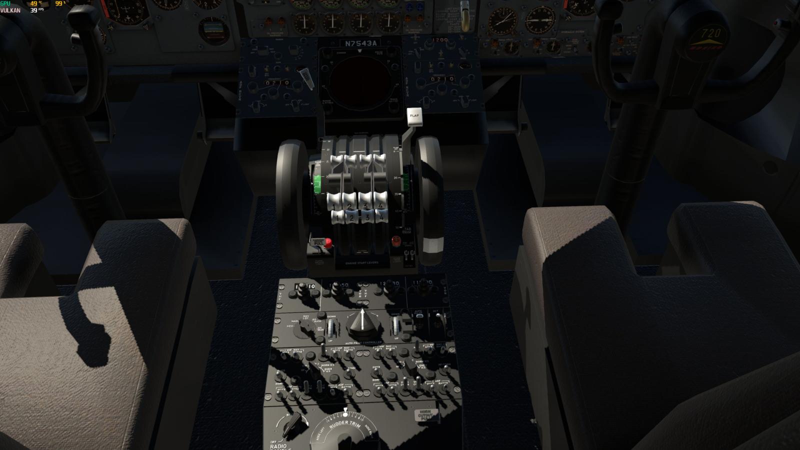 Shenshee's Boeing 720 3.0 Cockpit PBR and Instrument Panel Glass MOD ...