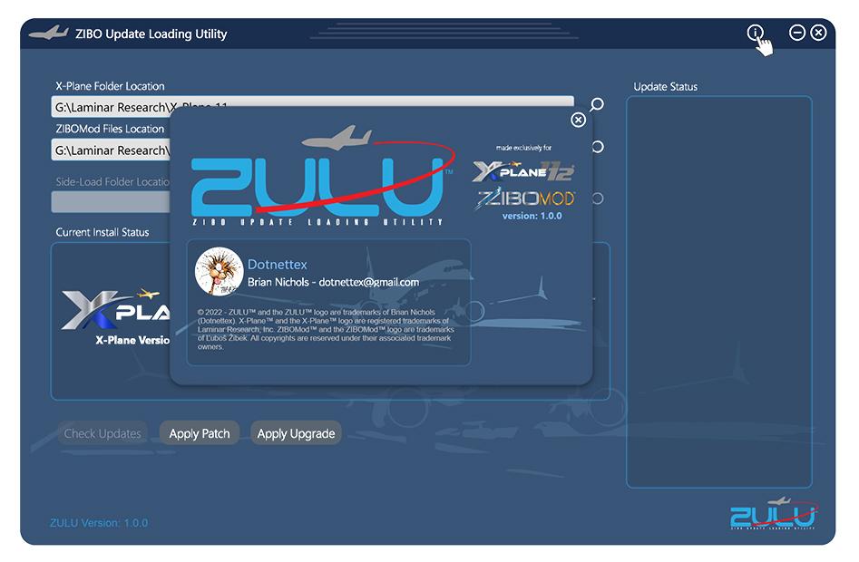 ZULU - ZIBO Update Loading Utility - ZIBO B738-800 modified - X-Plane ...