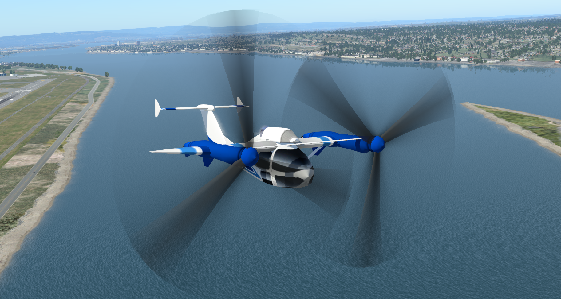 BumbleBee4 Overlapping Synchronized 4-Seat Tilt-Rotor BETA ...