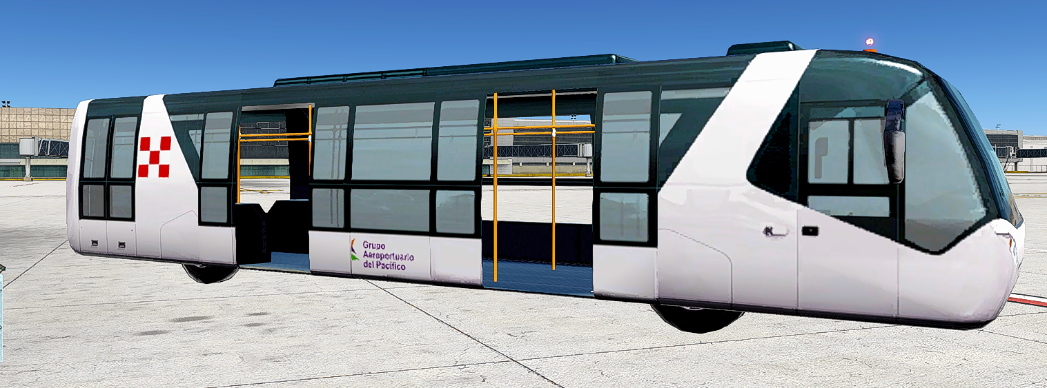 Grupo Aeroportuario del Pacífico Ground Handling Deluxe Livery ...