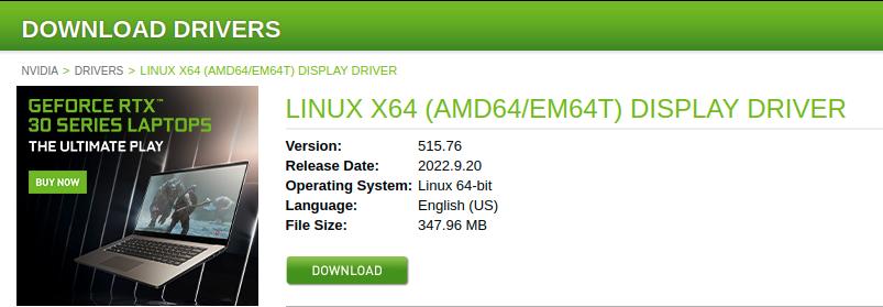 GeForce RTX 3050 - Installer says it's not compatible with Vulkan. - X ...