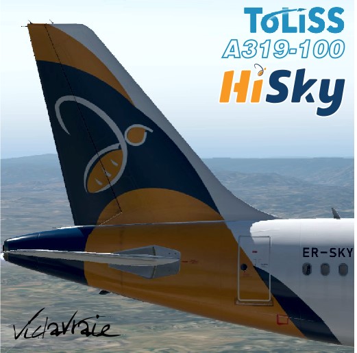 Toliss A319-100 ER-SKY HiSky livery - Toliss A319 - X-Plane.Org Forum