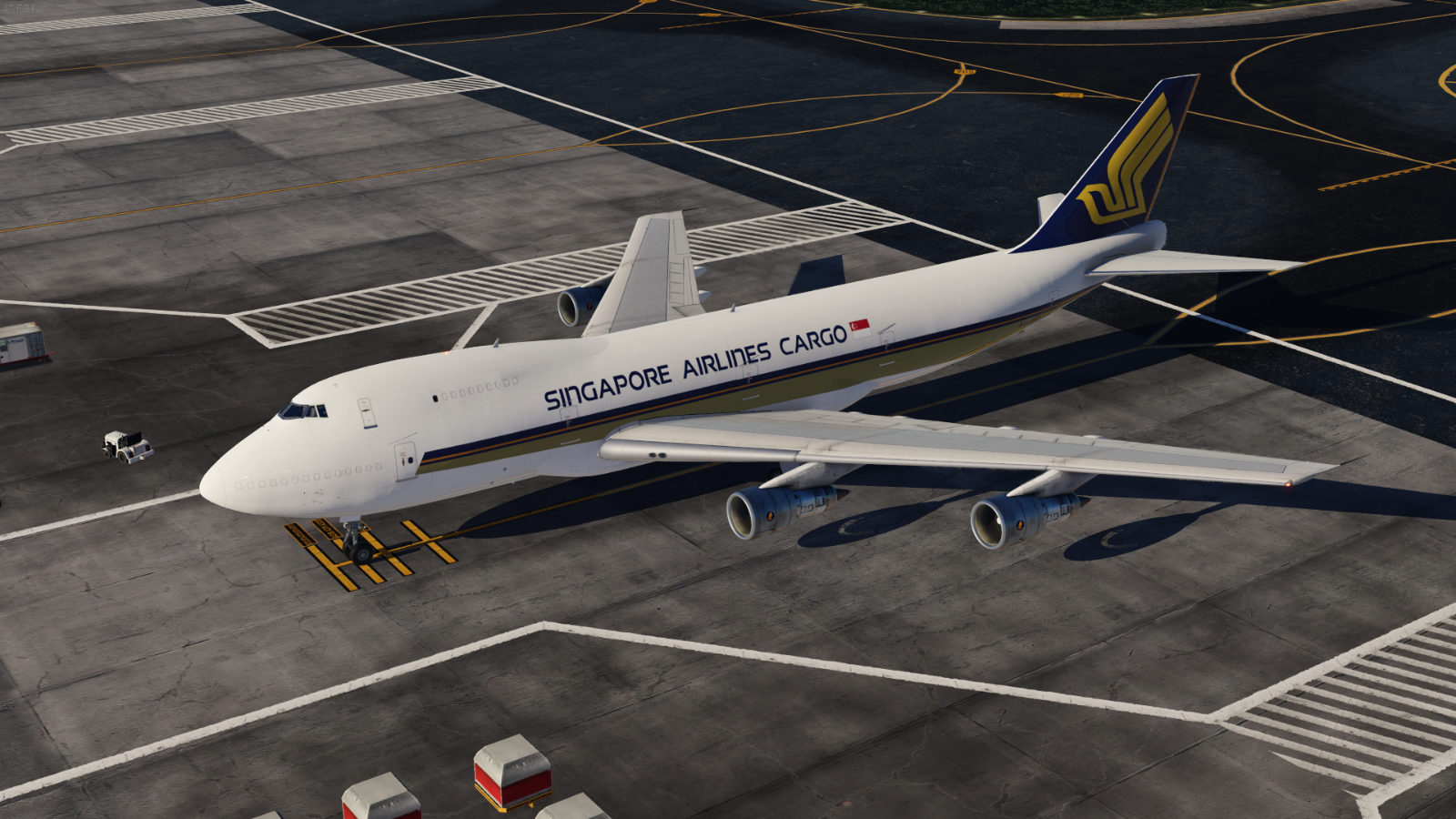 Felis 747-200 Singapore Airlines Cargo 9V-SKQ - Aircraft Skins ...