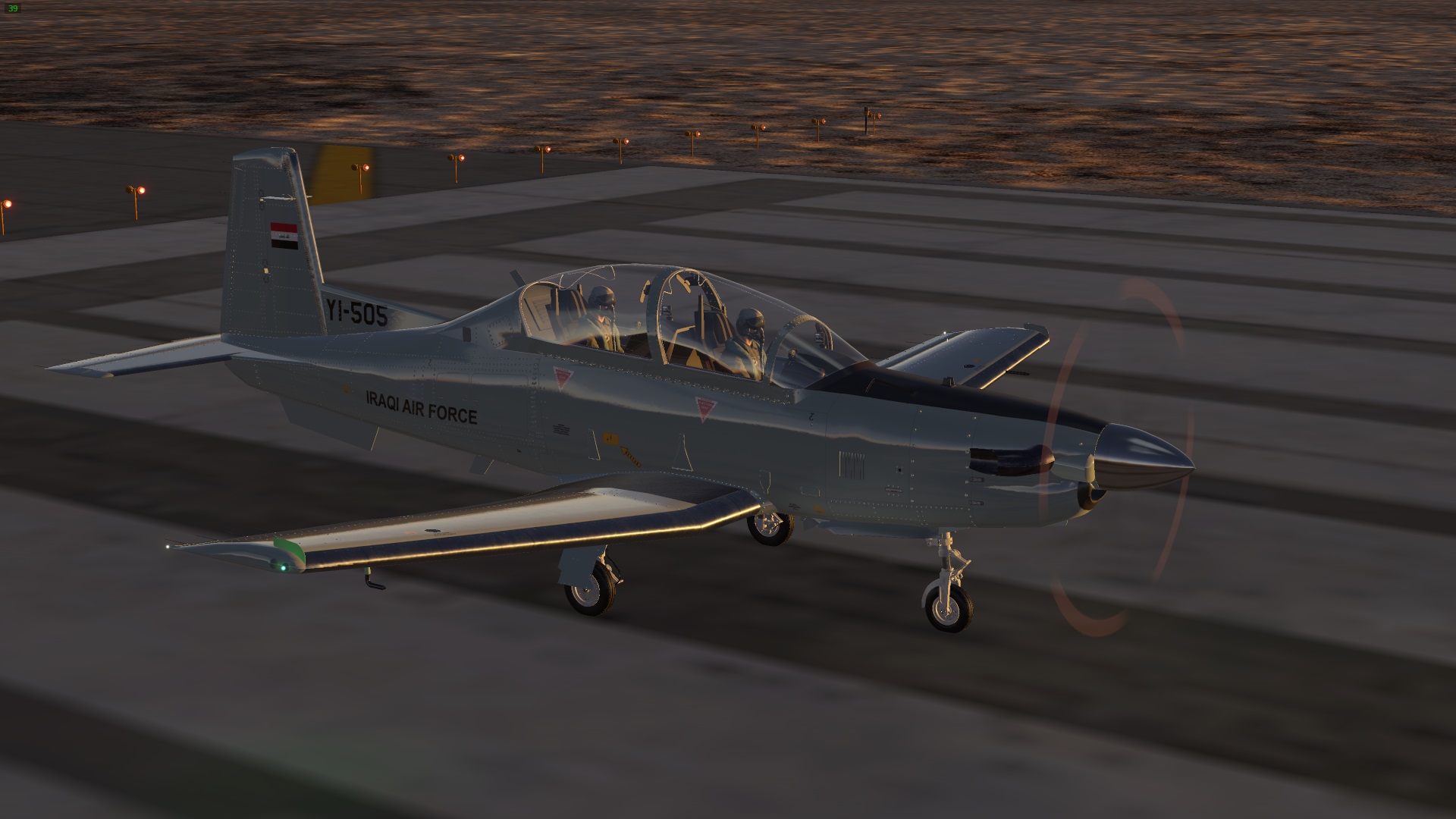 Iraqi Air Force livery for AOA Simulations payware T-6A Texan II - T-6A ...