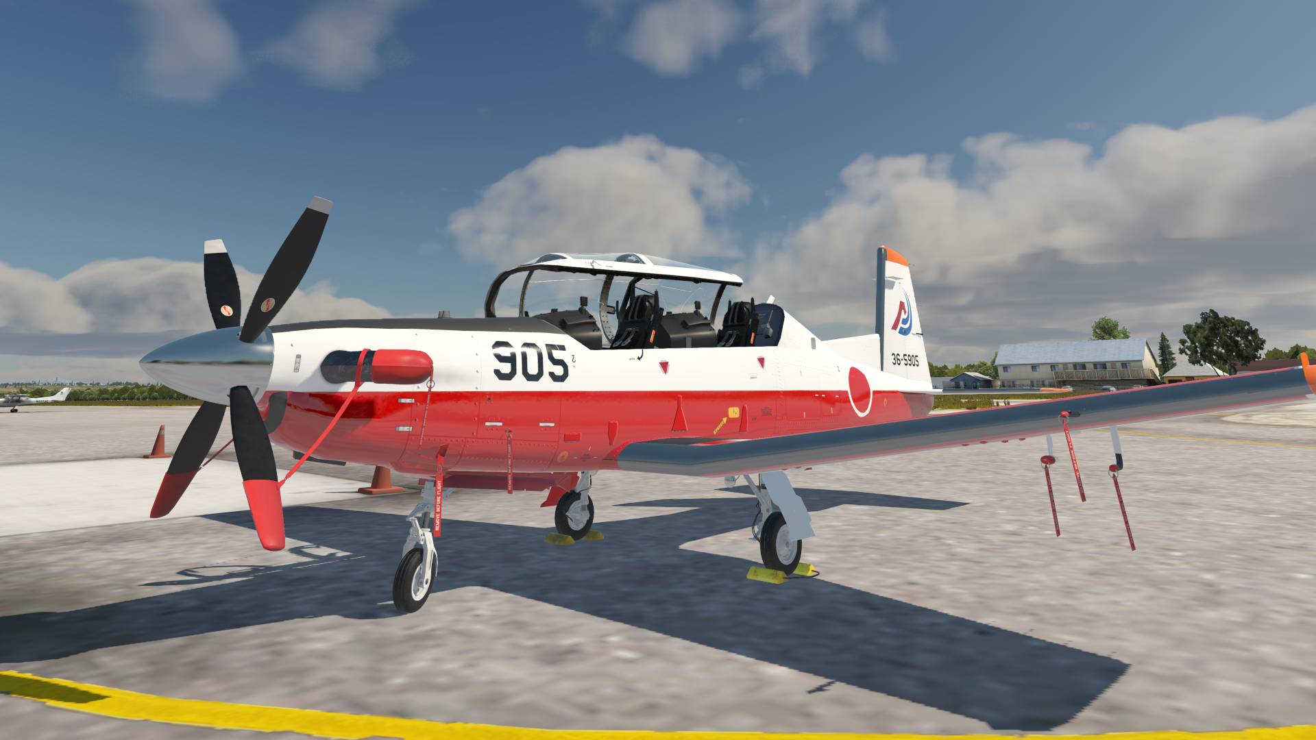 Japanese Air Self Defense Force livery for AOA Simulations T-6A Texan ...