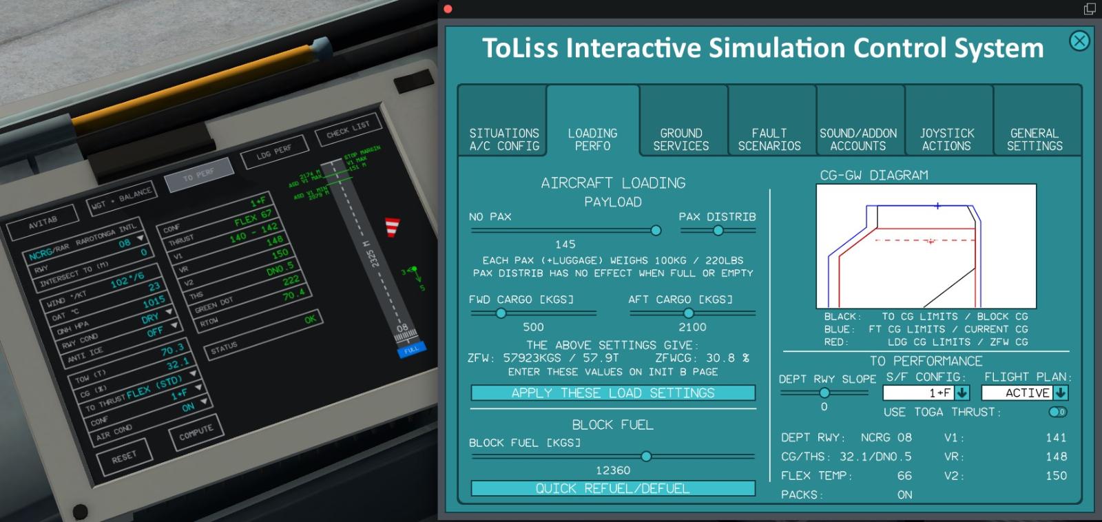 ISCS mis-indicating takeoff packs setting - Airbus A340-600 - X-Plane ...