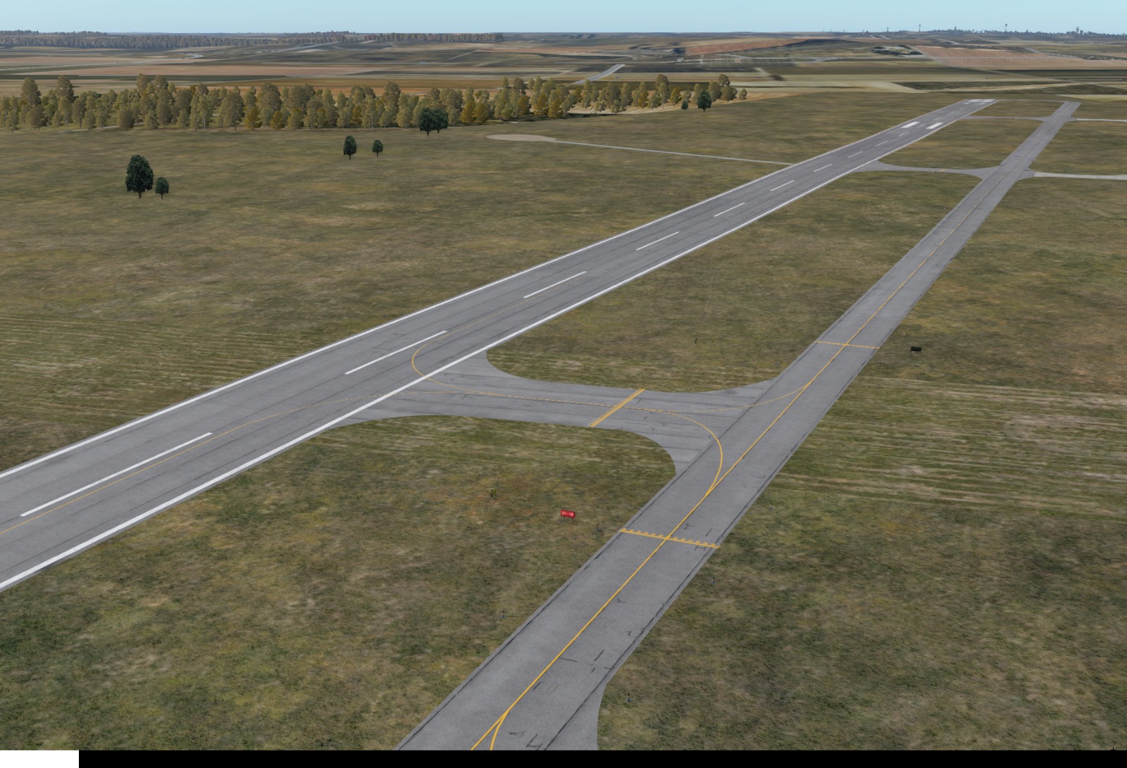 (How to) Asphalt taxiway over grass runway - XP12 Scenery - X-Plane.Org ...