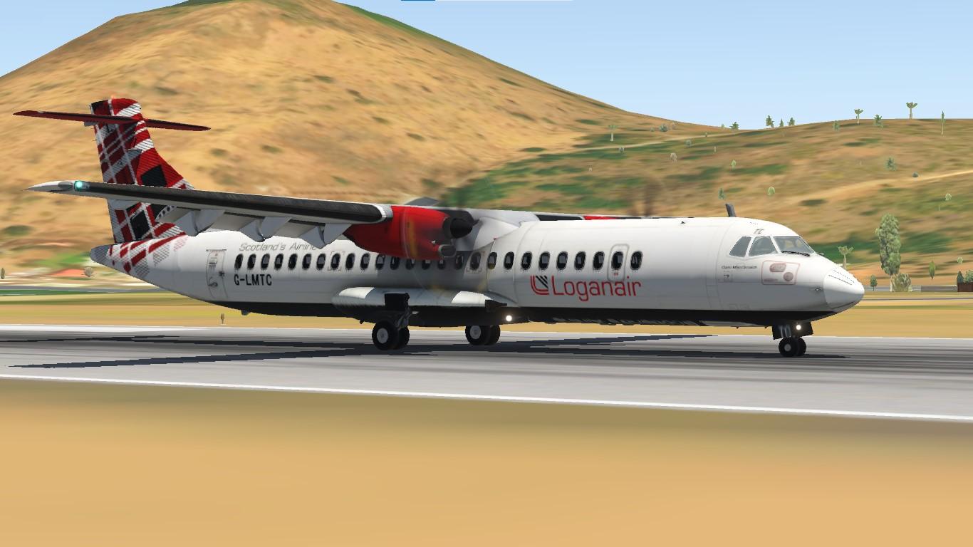 [Aerosoft] ATR 72-500 Loganair G-LMTC livery - Aircraft Skins ...