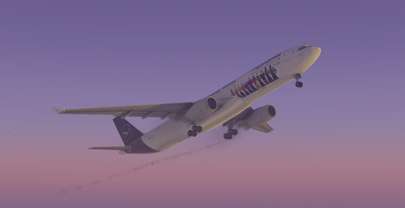 Fanhansa (Lufthansa) A330-343 RWDesign - Aircraft Skins - Liveries - X ...