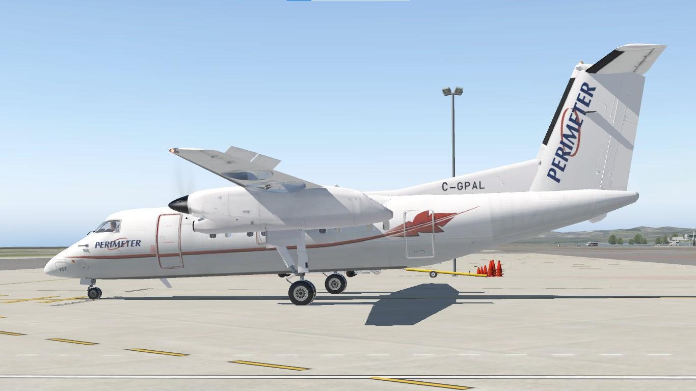 [Rivière / Manky1] Dash 8 Q-100 Perimeter | C-GPAL livery - Aircraft ...