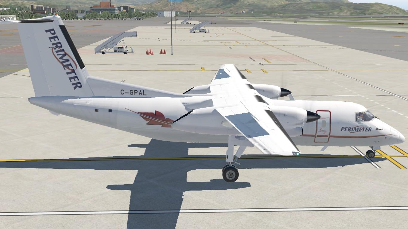 [Rivière / Manky1] Dash 8 Q-100 Perimeter | C-GPAL livery - Aircraft ...