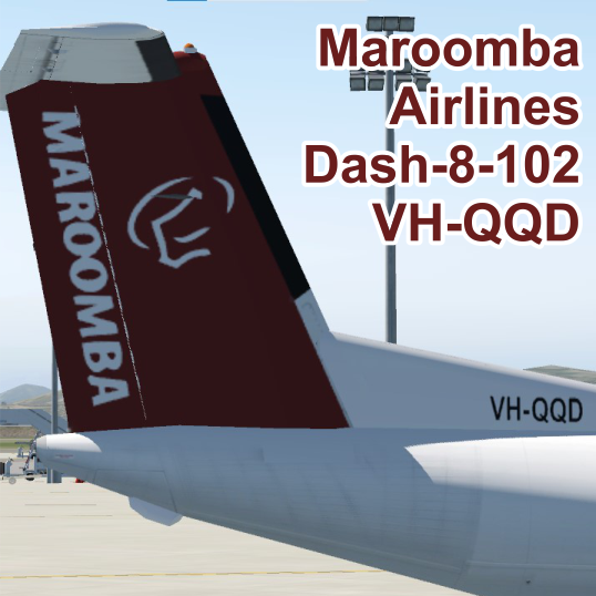[Rivière / Manky1] Dash 8 Q-102 | Maroomba Airlines VH-QQD livery ...