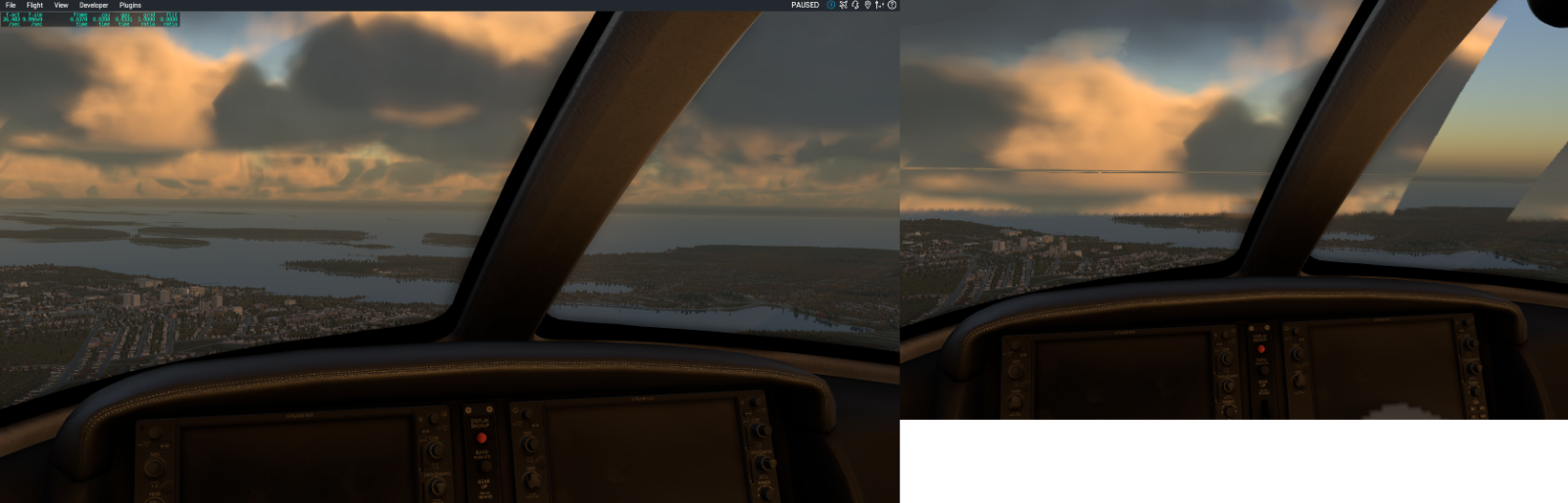 Strange graphics issue on dual monitor setup - X-Plane 12 Technical ...