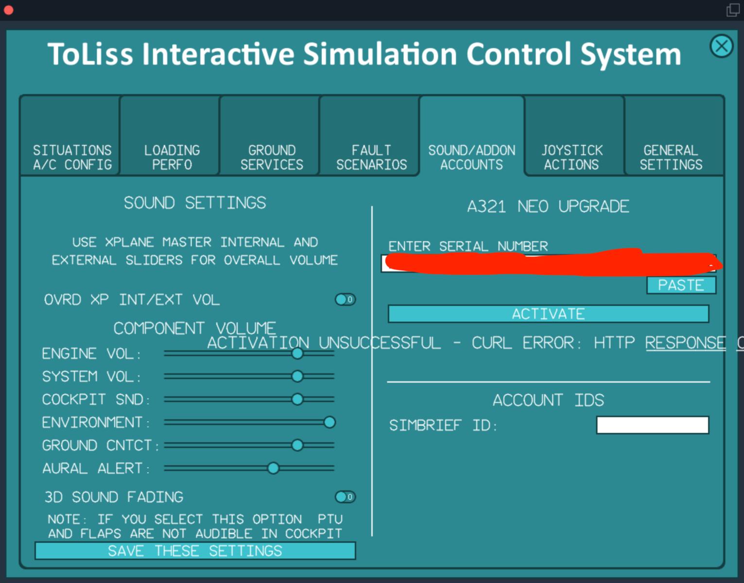 ToLiss A321 Neo Mod Activation key not working? - Airbus A321 - X-Plane ...