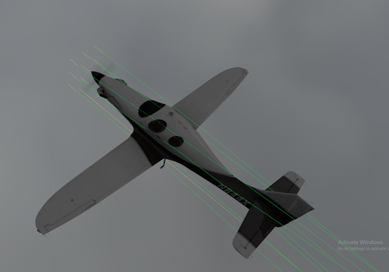 Streamlines - Flight model visualization - is it bugged? (screenshot ...
