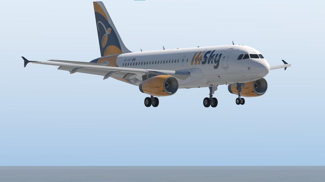 Toliss A319-100 ER-SKY HiSky livery - Toliss A319 - X-Plane.Org Forum