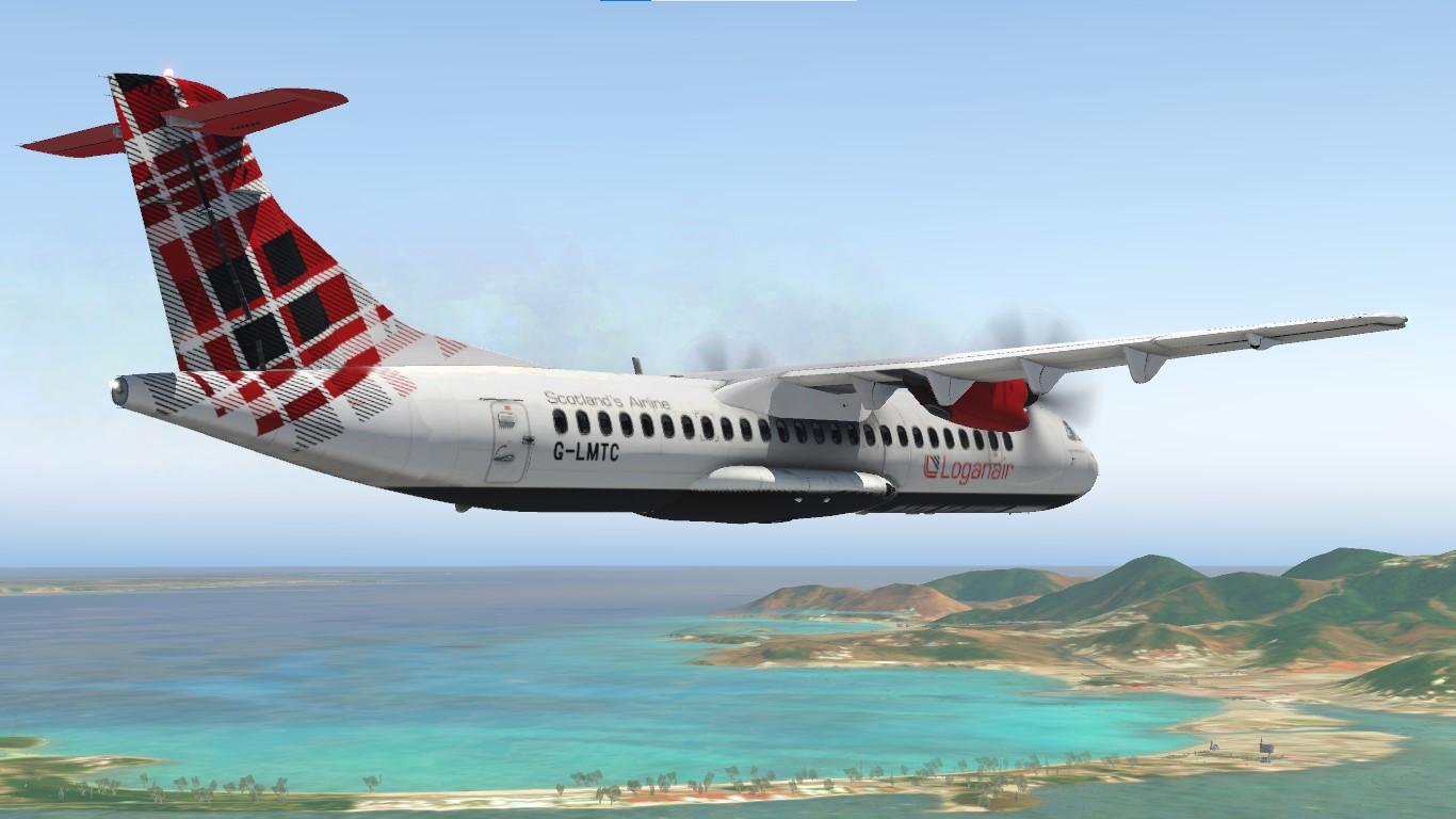 [Aerosoft] ATR 72-500 Loganair G-LMTC livery - Aircraft Skins ...