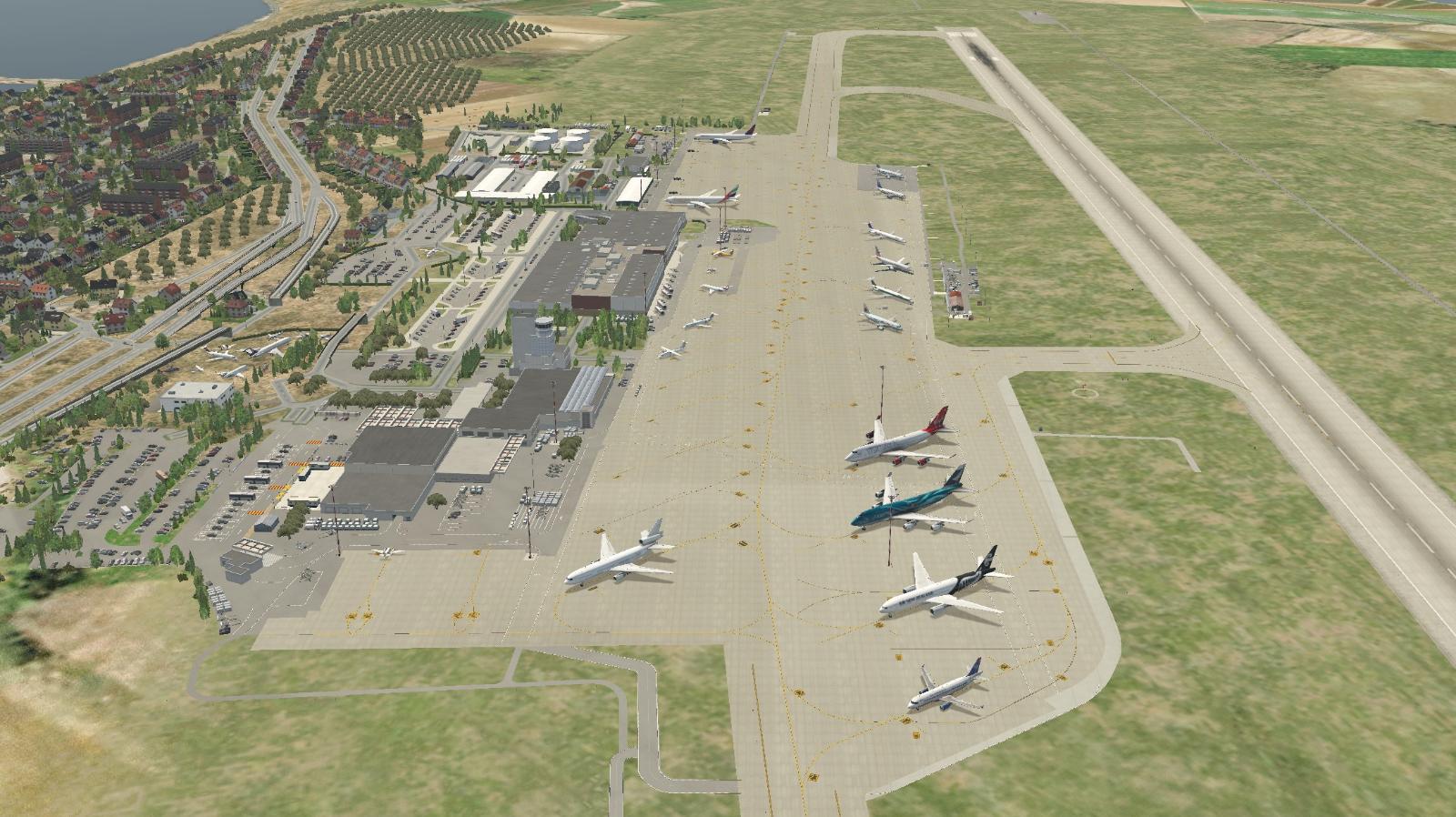 Burgas LBBG Bulgaria , Full rework- progress so far - Scenery Gateway ...