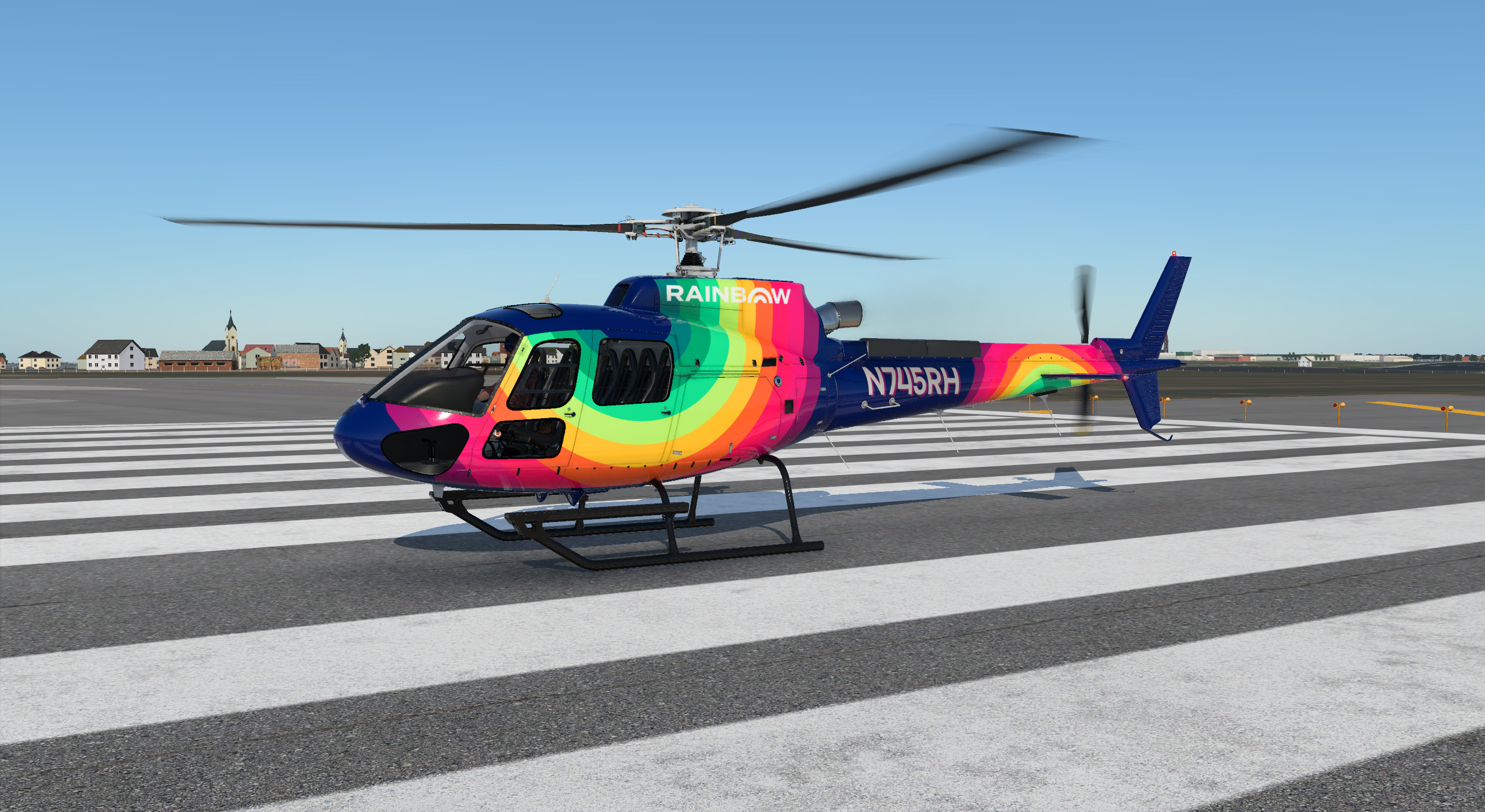 N745RH Rainbow Helicopters.zip - CowanSim Liveries - X-Plane.Org Forum